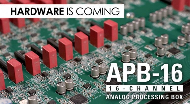 NAMM 2019: McDSP APB analog multi-processor with software control and ...
