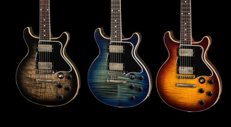 Gibson Custom Shop debuts Les Paul Special Double Cut Figured Top ...