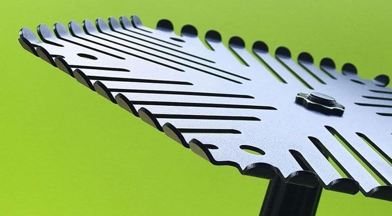 The HEX-01 Eurorack cable hanger will tidy up over 300 patch cables ...