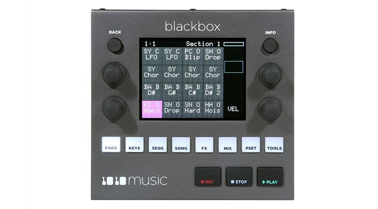 1010Music Blackbox: Compact touchscreen desktop sampler - gearnews.com