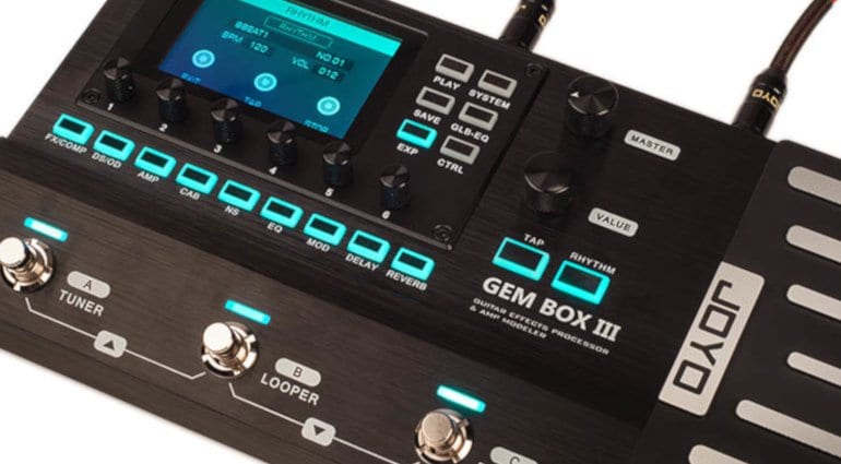 Joyo Gem Box III: A new, low-price multi-fx pedal with IR loading ...