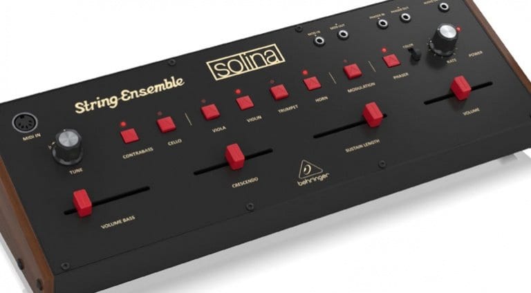 Behringer shares a new video of the SOLINA String Ensemble - gearnews.com