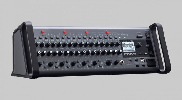 Zoom R12 MultiTrak has 8-channel recording & FX - gearnews.com