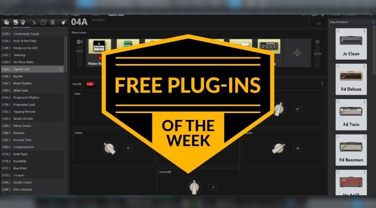 Best free plug-ins this week: brass synth, guitar amps and more ...