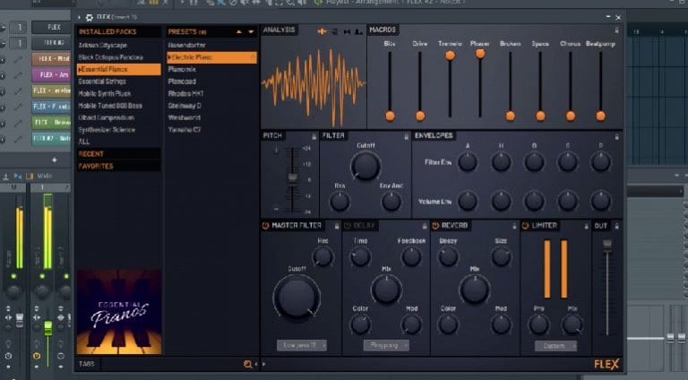 FL Studio update 20.5 includes FLEX expandable ROMpler style virtual ...