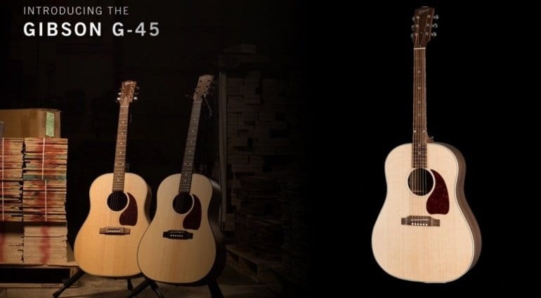 Gibson G-45 Studio & Standard: Quality acoustics from the USA ...