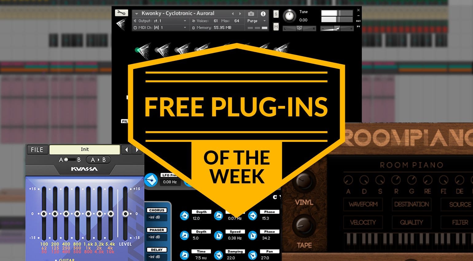 Best free plug-ins this week: Room Reverb, Retro Keys VII and ...