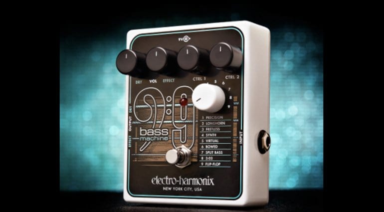 Electro-Harmonix BASS9 Bass Machine: Get nine different bass tones from ...