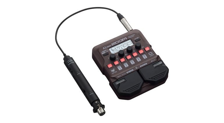 Zoom A1 Four and A1X Four: multi-effects for acoustic instruments ...