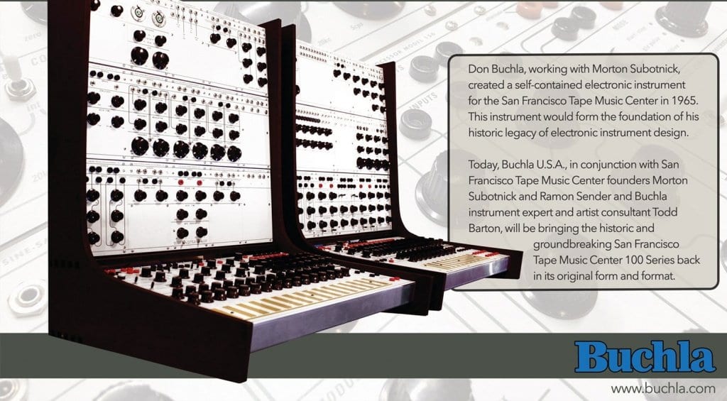 Buchla 200 Series Classic Reissue: Definitive West Coast modular ...