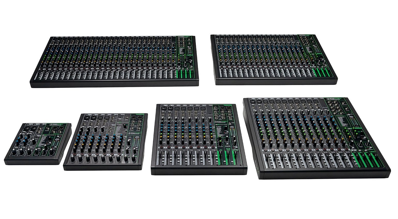 Mackie introduces the ProFXv3 series mixers with six new models ...