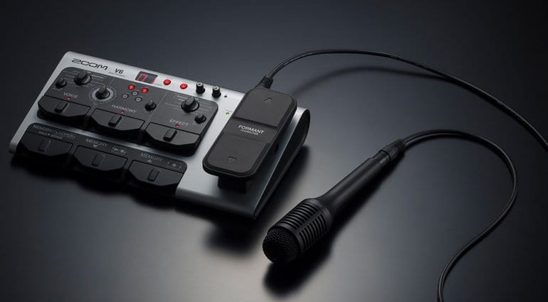 Zoom launches V6 vocal effects processor with live pitch correction and ...