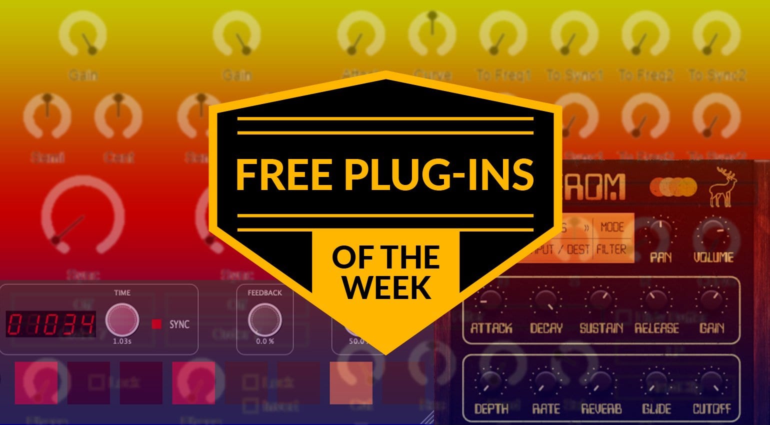 Best free plug-ins this week: Oberom, SyncSawSynth and RhythmDelayFree ...