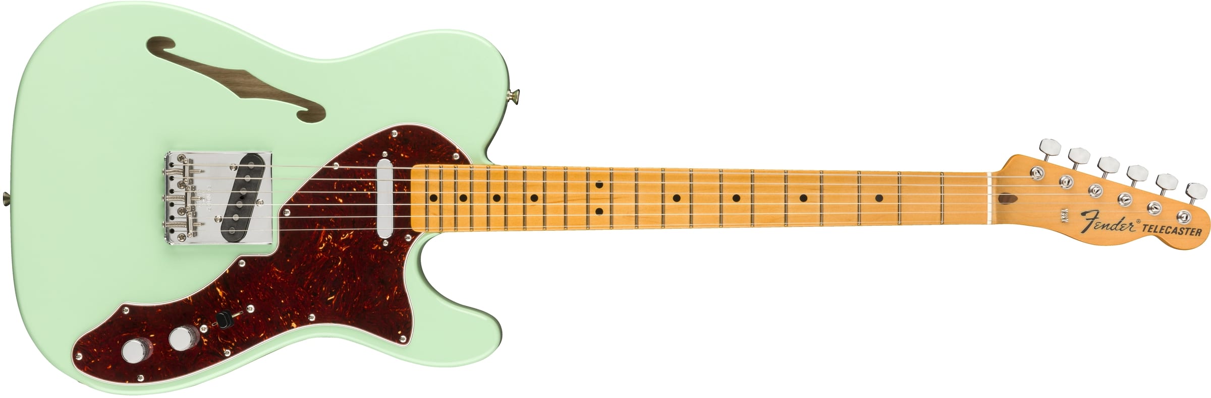 Two new Japan-only Fender Limited Collection F-Hole Telecaster Thinline ...