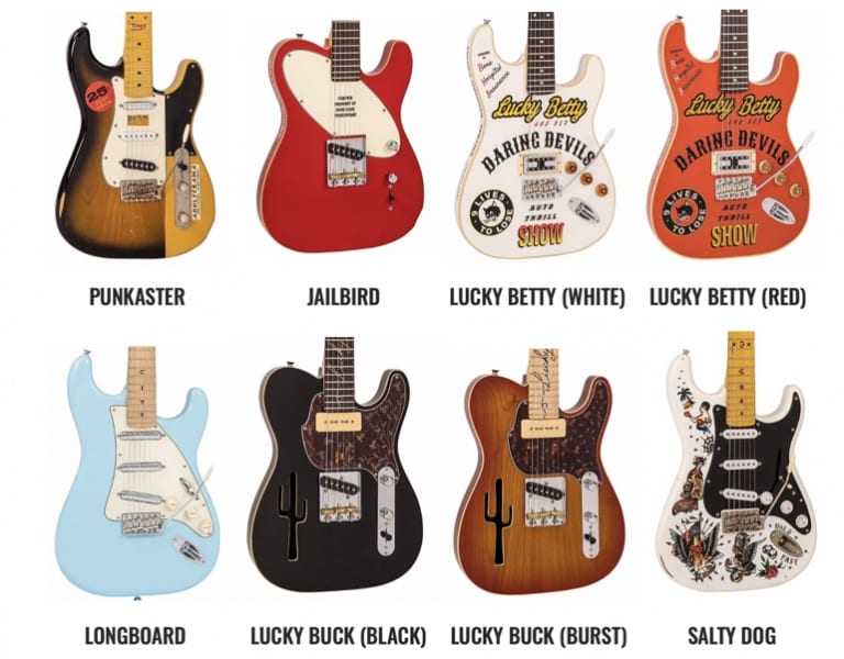 NAMM 2020: Joe Doe by Vintage - Each instrument tells a story ...