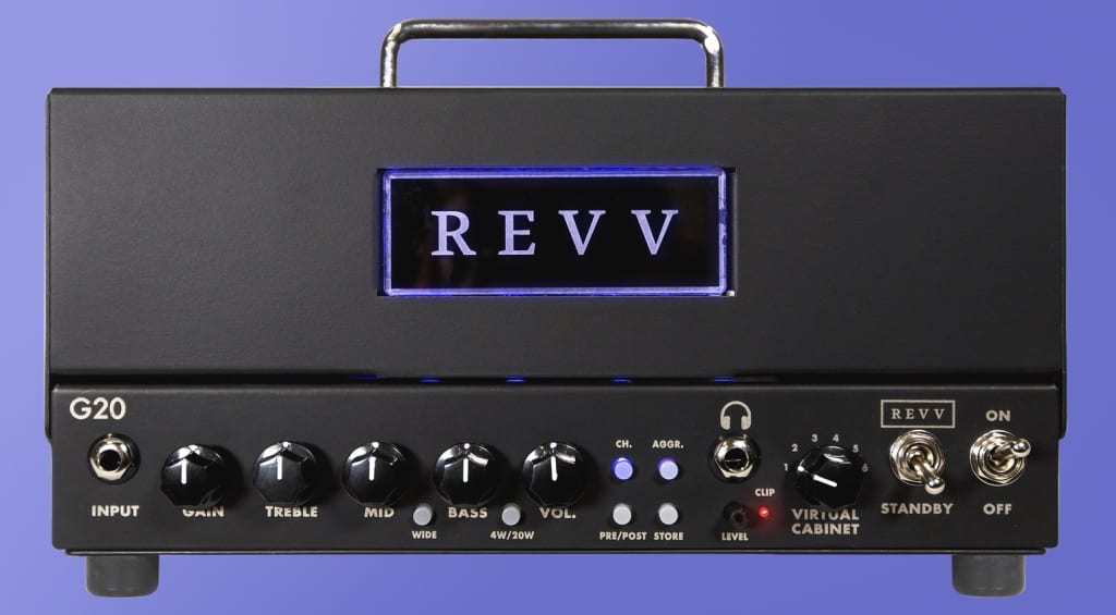 NAMM 2020: The REVV G20 is a feature-packed high-gain lunchbox amp ...
