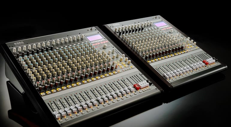 NAMM 2020: KORG teams up with Mackie and Watts for two hybrid mixers ...