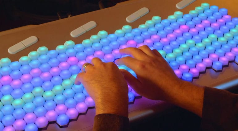 NAMM 2020: Lumatone Microtonal Keyboard and isomorphic instrument ...