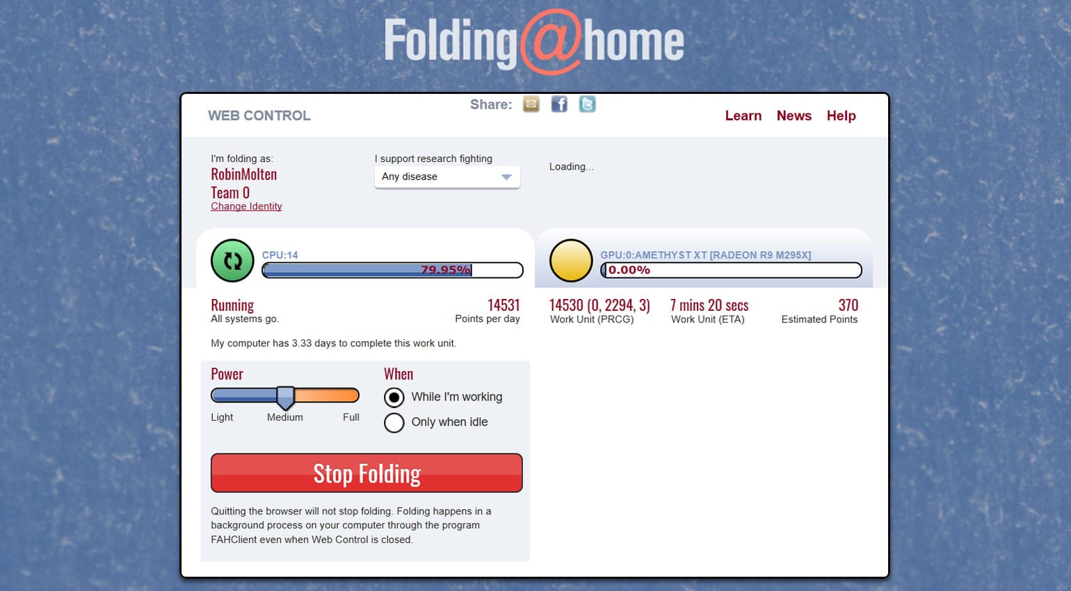 Fight COVID-19 with your DAW computer by Folding@Home - gearnews.com