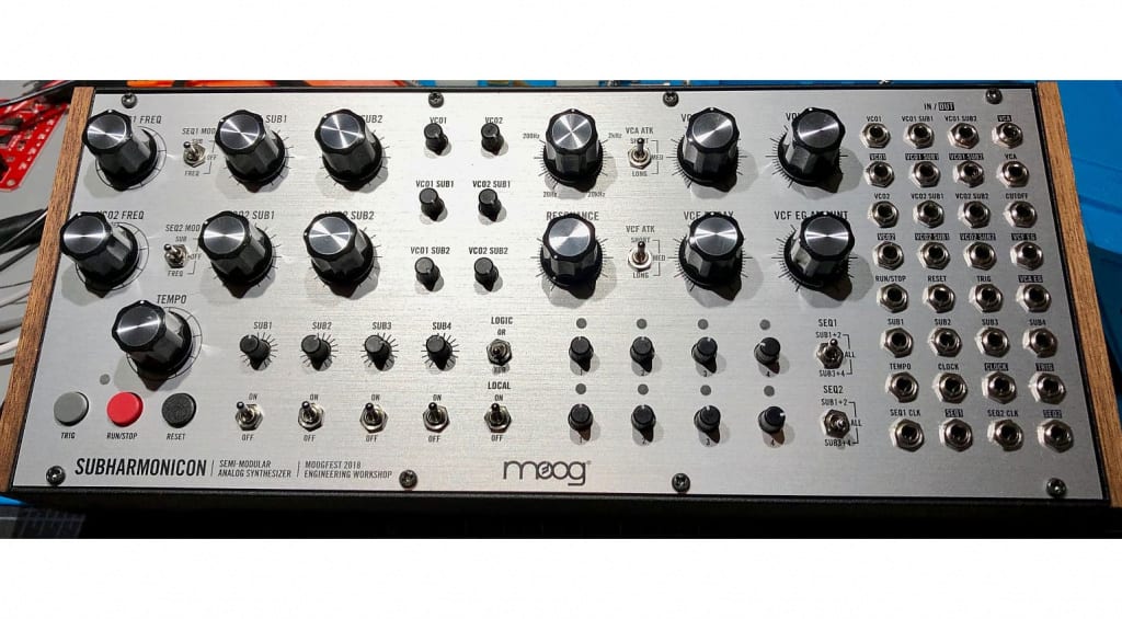 Moog Subharmonicon: a gorgeous analog labyrinth of subharmonics and ...