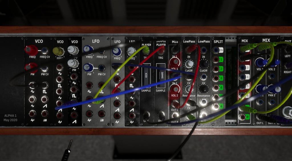 SynthSpace: Virtual Reality modular synthesis that's better than the ...