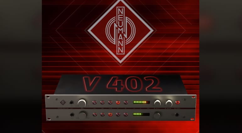 Neumann announces V402 dual-channel mic preamp - chasing perfection ...