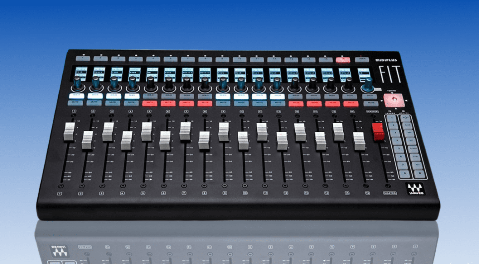 Waves Fit Controller: hands-on control for eMotion LV1 live software ...