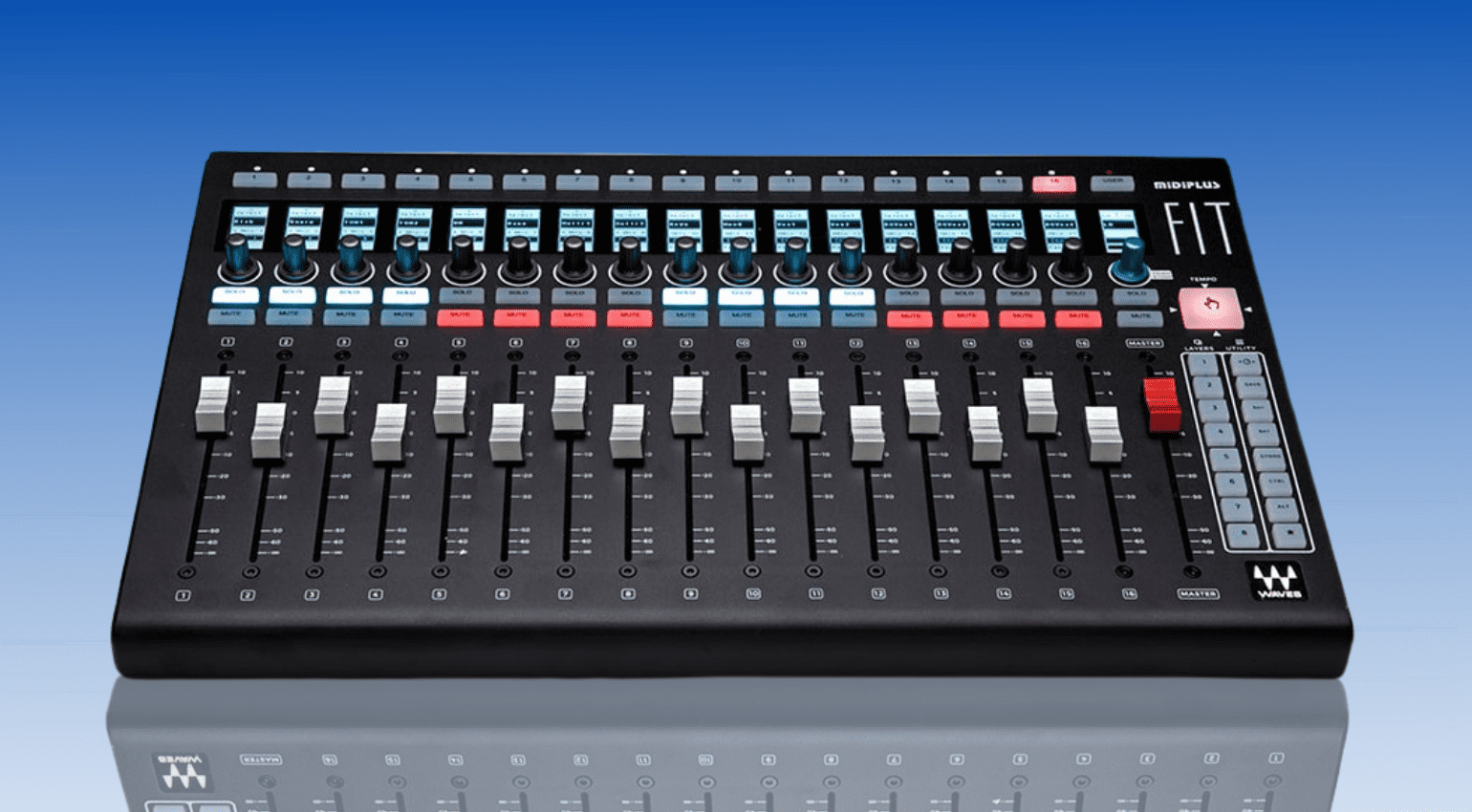 Waves Fit Controller: hands-on control for eMotion LV1 live software ...