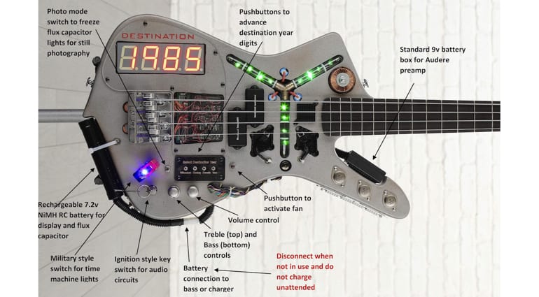Great Scott! A bass to take you back to the future! - gearnews.com