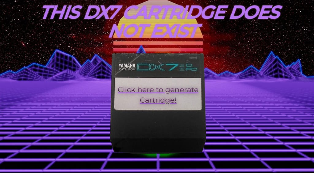 Endless DX7 sounds from an AI-driven cartridge generator - for free ...