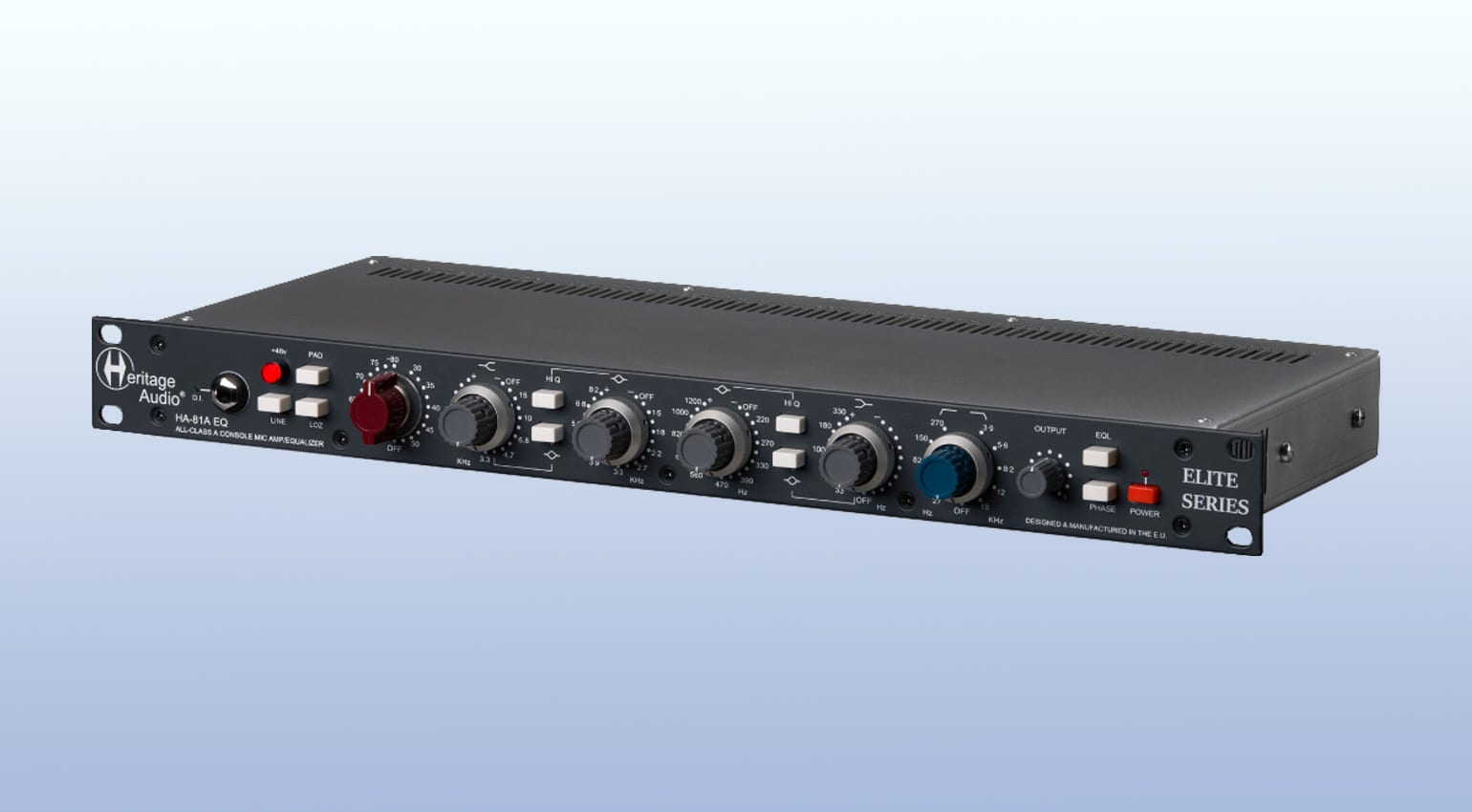 Heritage Audio HA-81A: Neve 73-style preamp and 81-style EQ in one ...