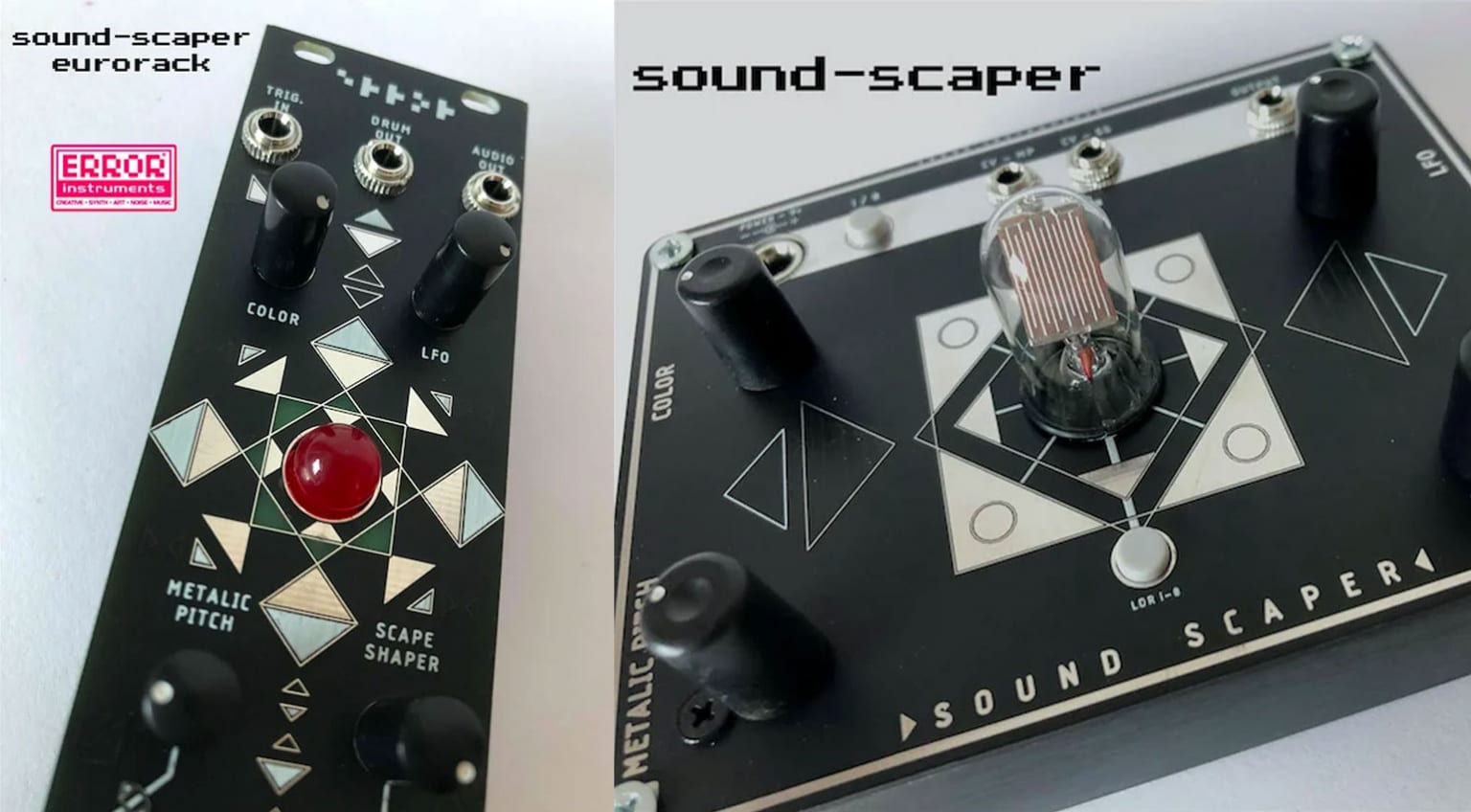 Error Instruments Sound Scaper: Metallic digital sound torturer - gearnews.com