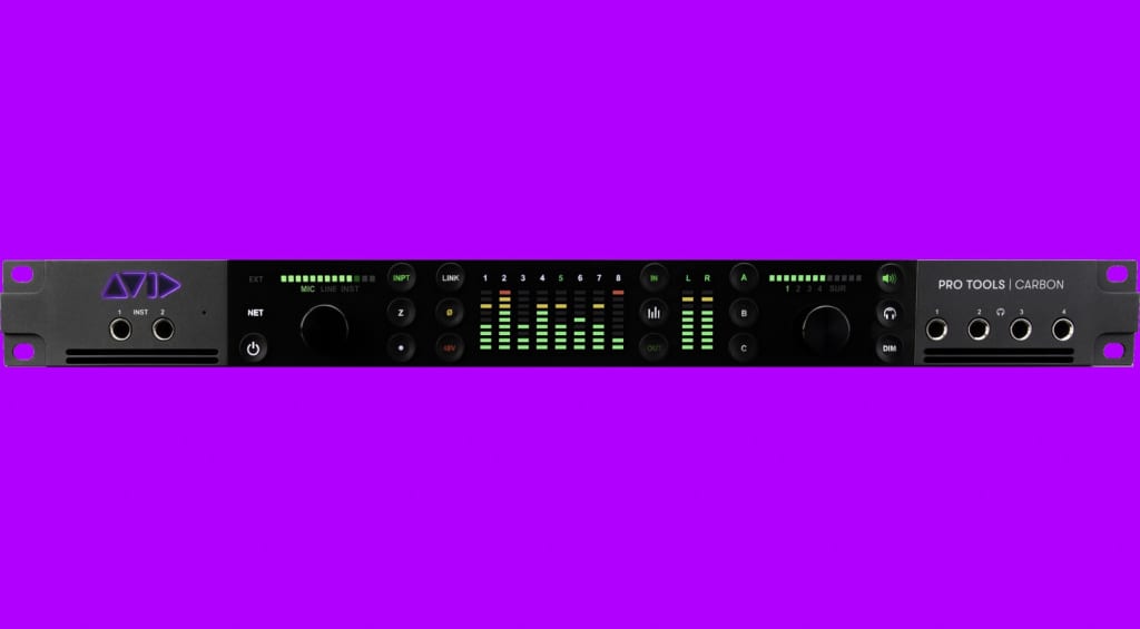 Avid unveils the Pro Tools Carbon Pre mic preamp interface