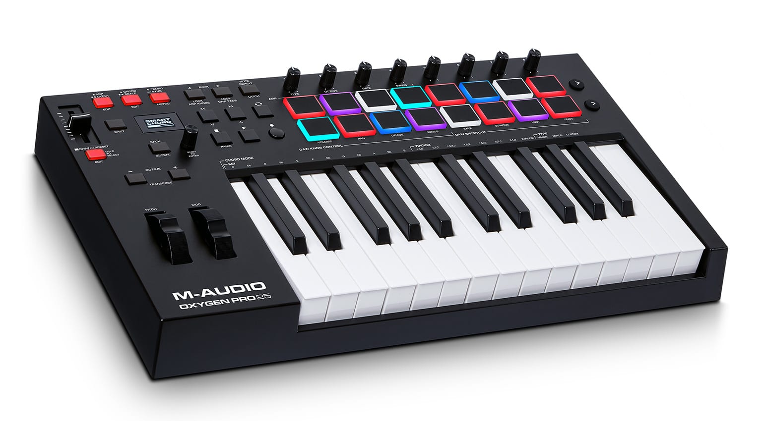 M-Audio Oxygen Pro: The Oxygen keyboard controller is all grown-up now ...