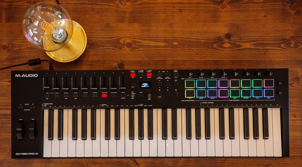 M-Audio Oxygen Pro: The Oxygen keyboard controller is all grown-up now ...