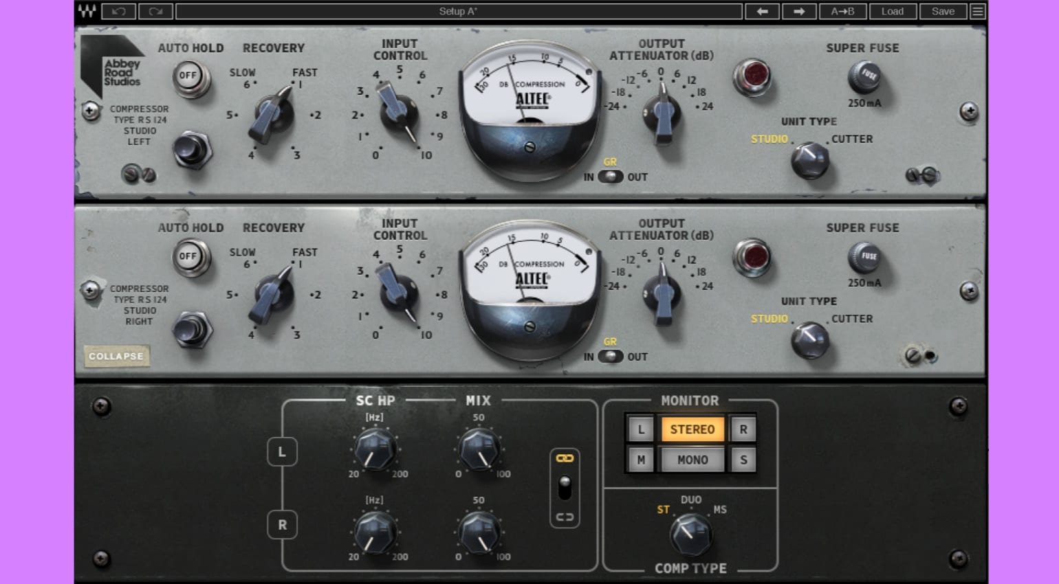 Waves Abbey Road RS124 Tube Compressor plug-in: More Altec for your ...
