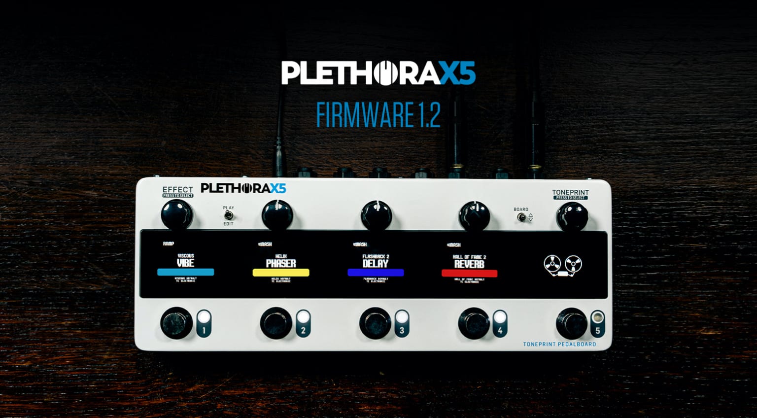 TC Electronic Plethora X5 Firmware 1.3 adds new effects, and more ...