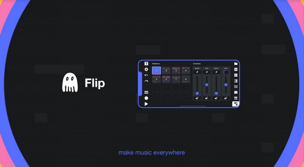 Flip! It's a sampler app by Andrew Huang - gearnews.com