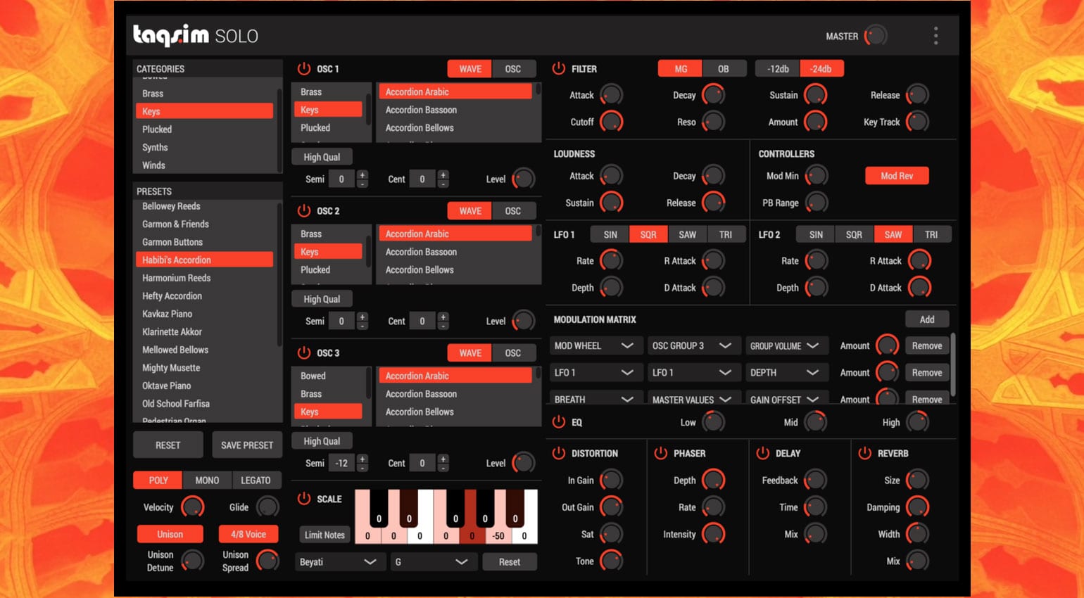 TAQS.IM Solo Synth: authentic world and Middle Eastern sounds ...