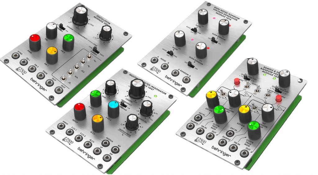 Superbooth 2021: Behringer adds the Mix-Sequencer Module 1050 to the ...