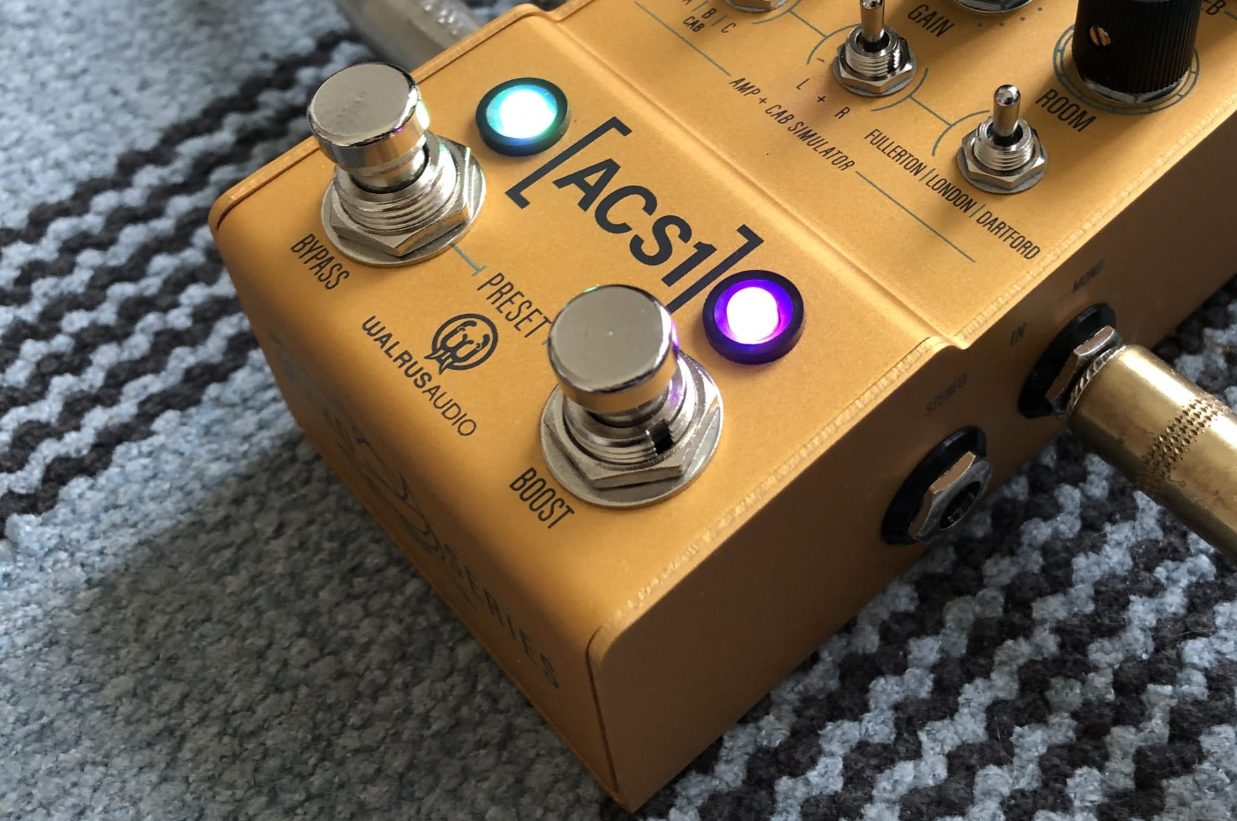 Win a Walrus Audio ACS1 premium amp sim pedal (closed) - gearnews.com