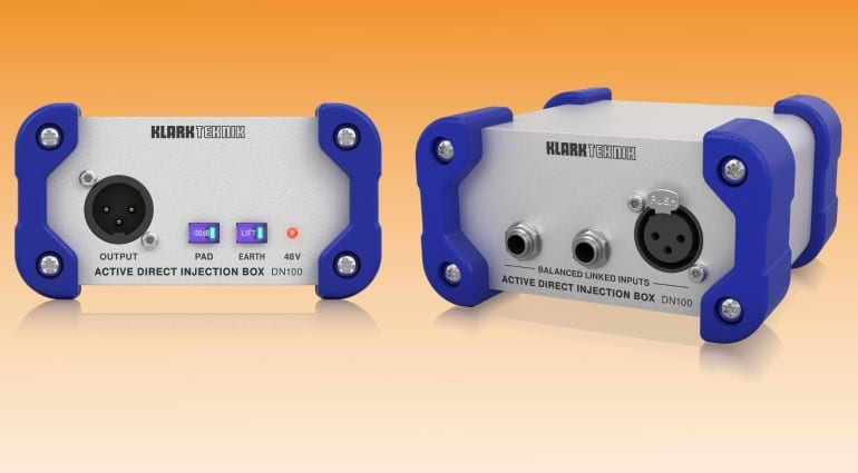 Klark Teknik updates DN100 and DN200 DI boxes to V2 - gearnews.com