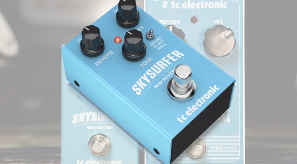 TC Electronic Skysurfer Mini Reverb: A compact yet full sounding ...