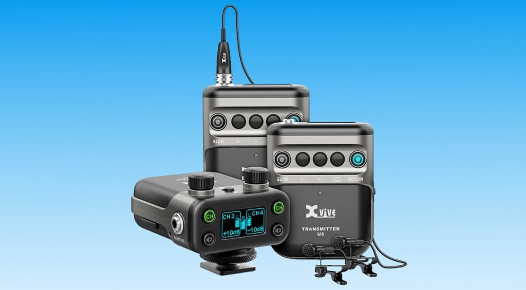 XVive U6: Compact Wireless Microphone System - gearnews.com