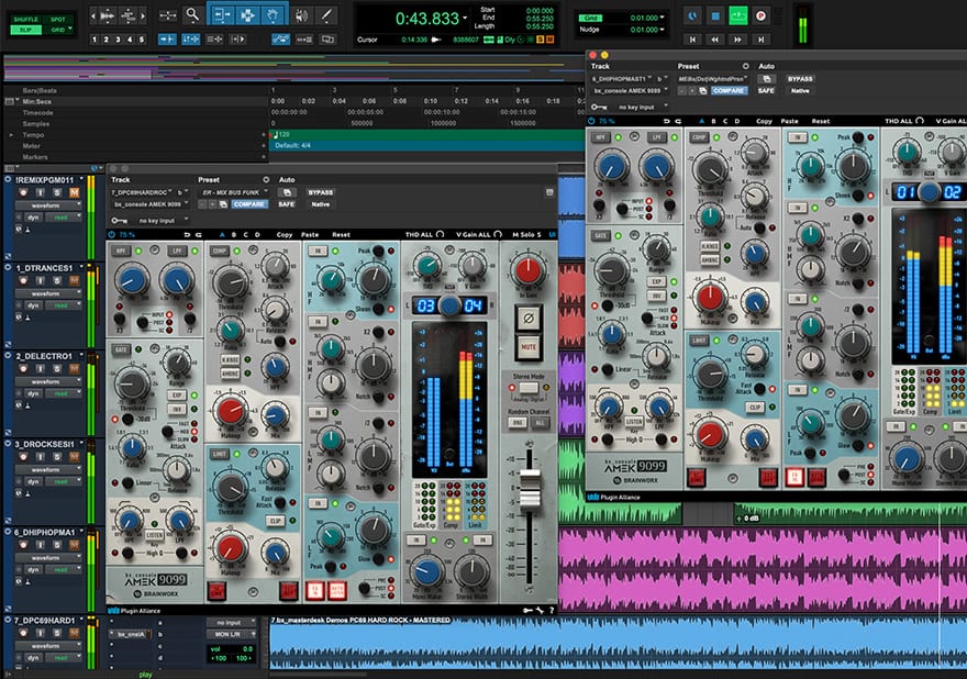 bx_console AMEK 9099: Neve-designed 9098i analog mix console emulation ...