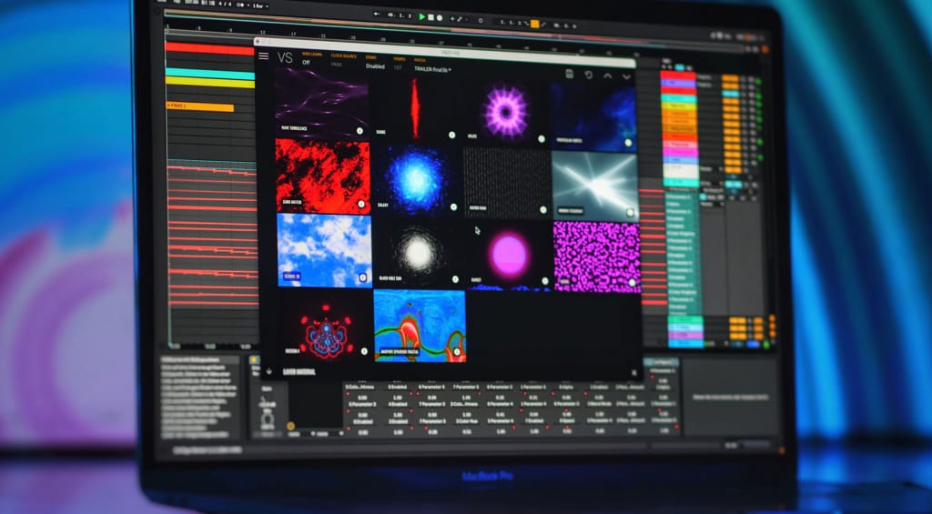 VS - Visual Synthesizer: Captivating multi-layered musically responsive ...