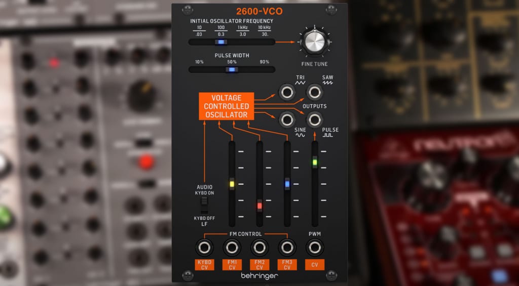 Behringer 2600-VCO: An ARP oscillator for your Eurorack - gearnews.com