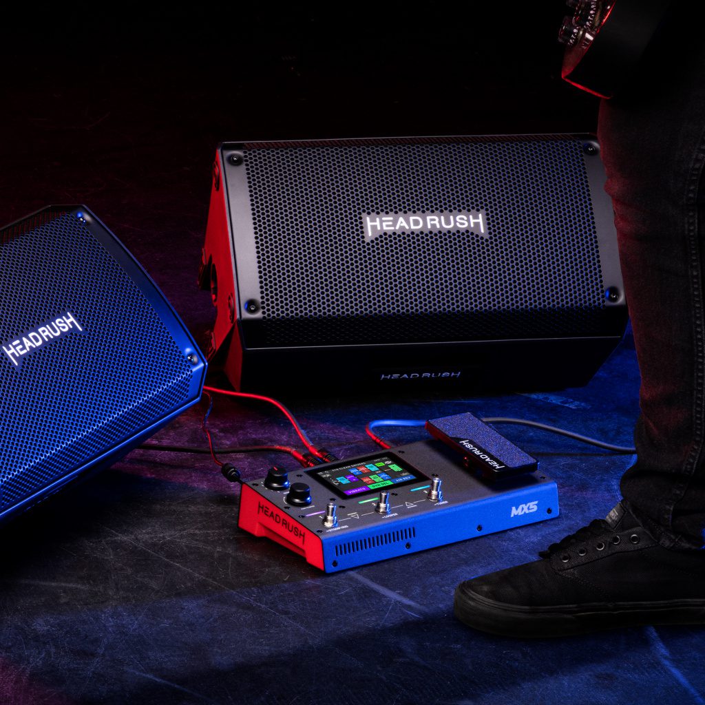 Headrush MX5: A new compact modelling rig with 4" colour touch display ...