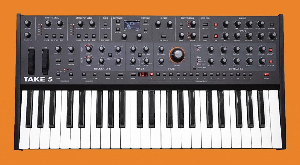 Leak: Sequential Take 5 polyphonic analog synthesizer - gearnews.com