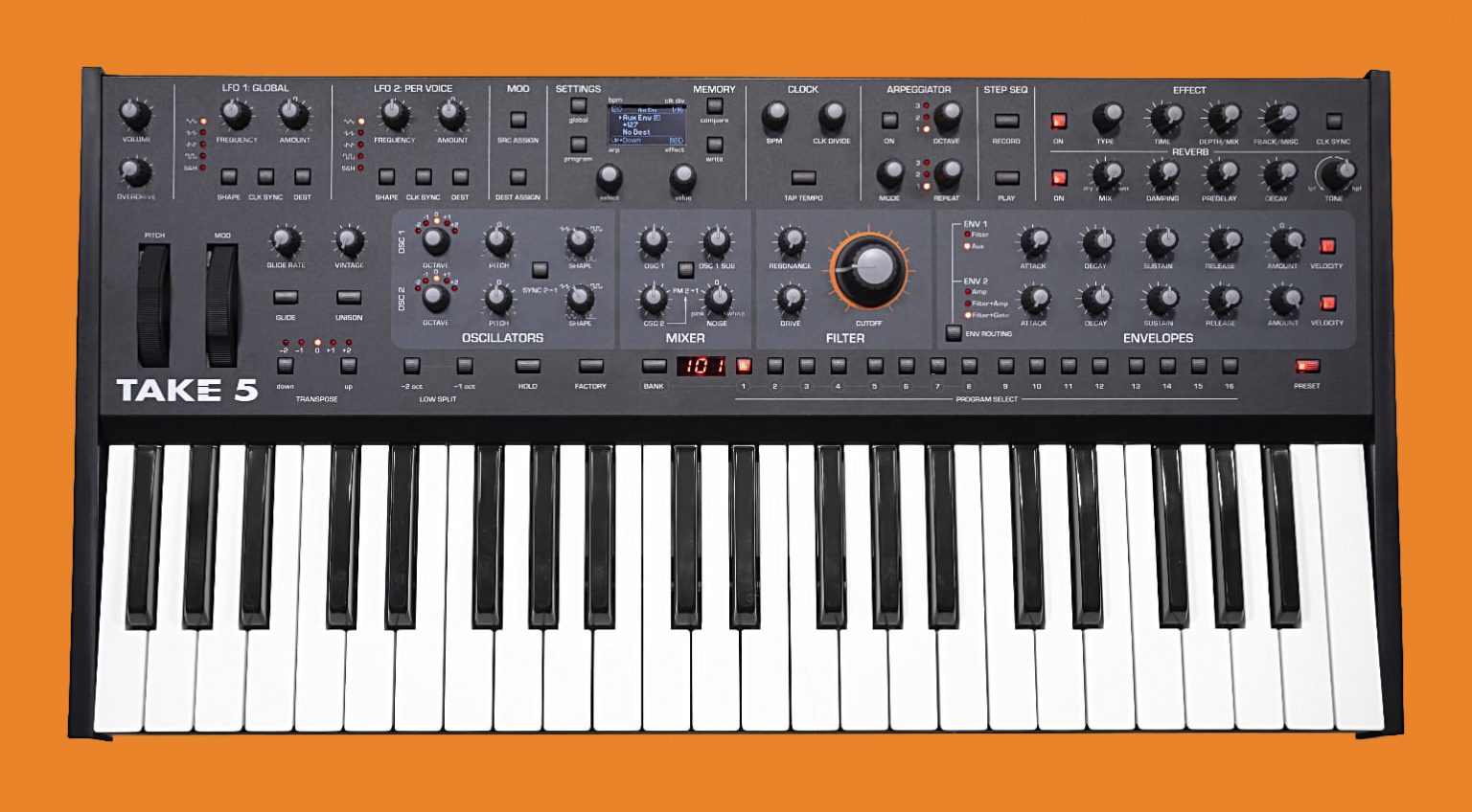 Leak: Sequential Take 5 polyphonic analog synthesizer - gearnews.com